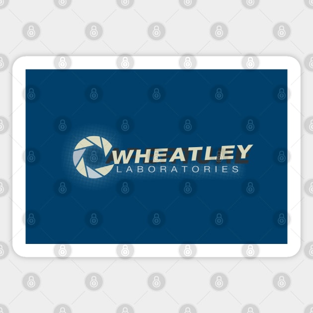 Wheatley Laboratories - Aperture - Sticker | TeePublic