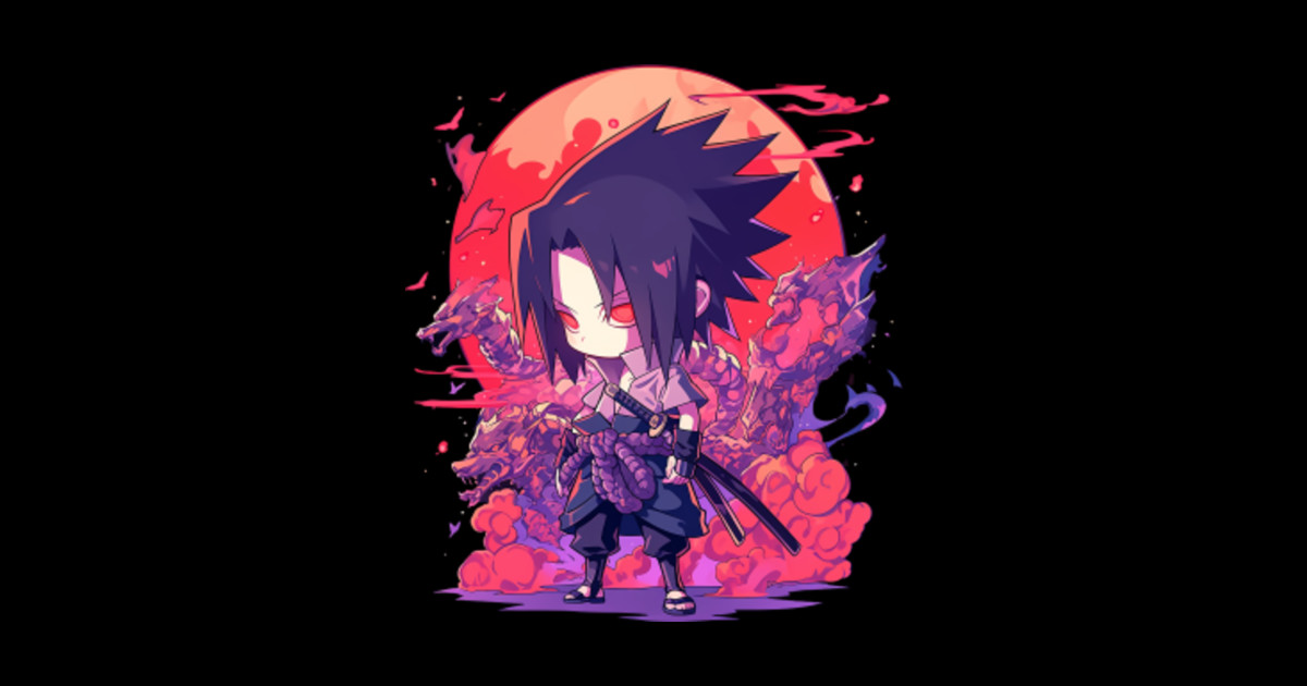 sasuke - Sasuke - Sticker | TeePublic