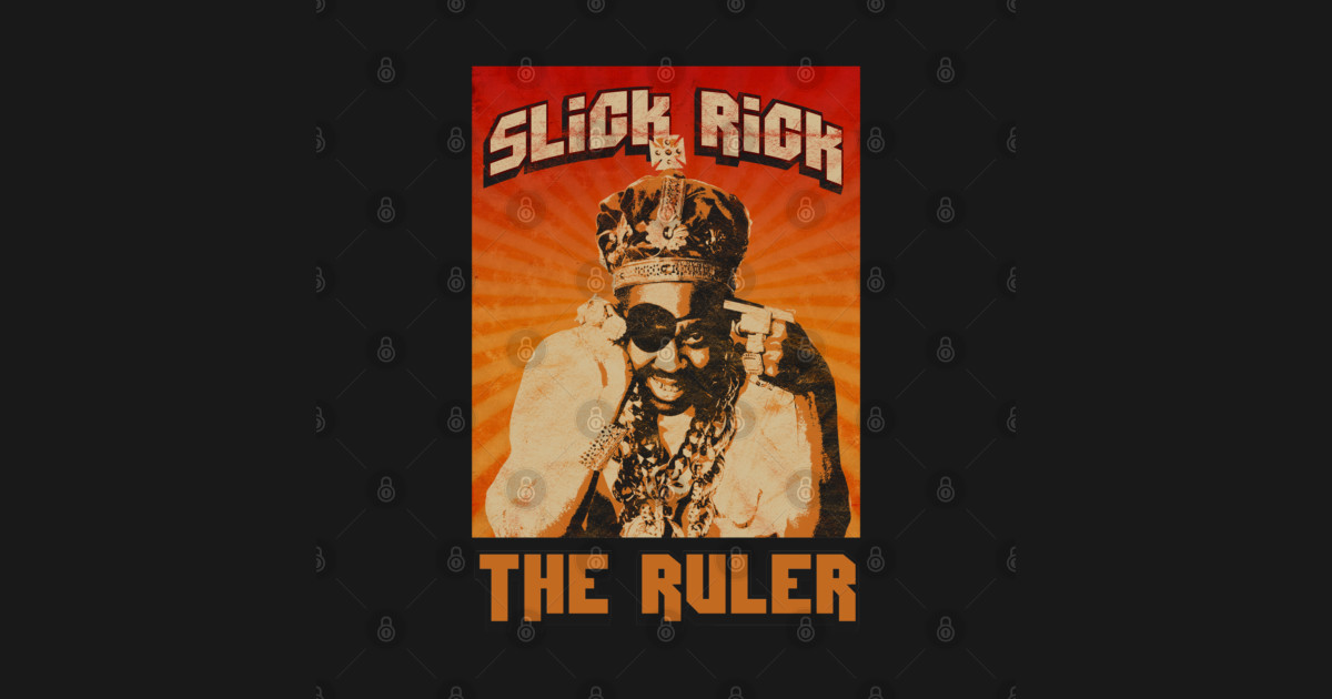 Slick Rick Old School - Slick Rick Old School - T-Shirt | TeePublic