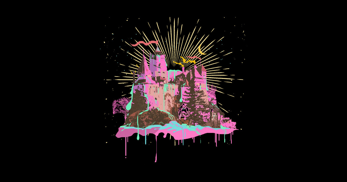 GOOPY CASTLE - Castle - Sticker | TeePublic