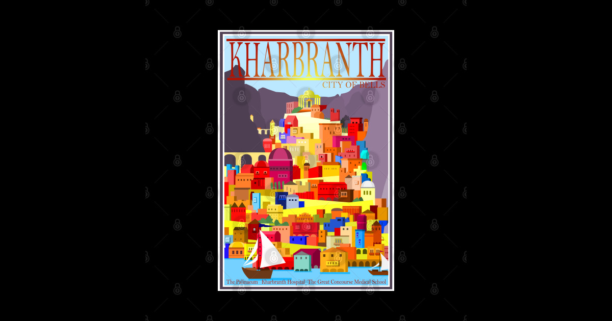 Kharbranth Tourism Poster - Stormlight Archive - Sticker | TeePublic