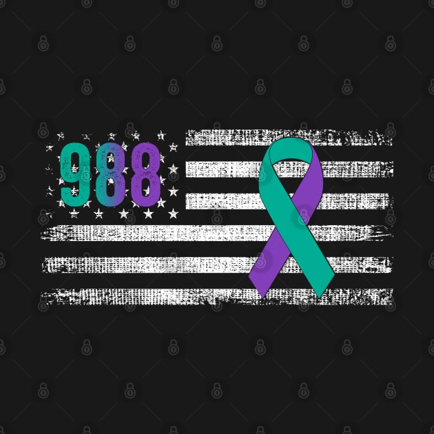 You Matter 988 Suicide Prevention Awareness Ribbon Men Women - Suicide ...