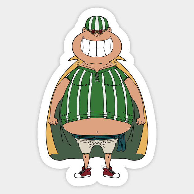 Lucky Roux - One Piece - Sticker | TeePublic