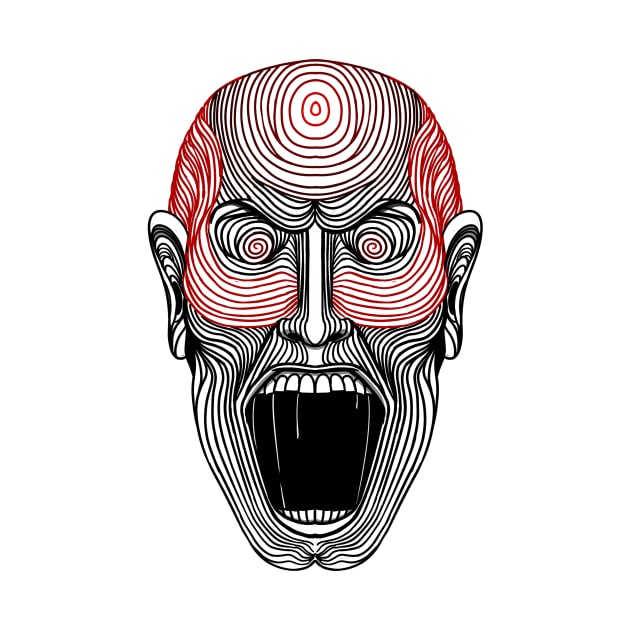 Rage Tattoo design - Face Masks - T-Shirt | TeePublic