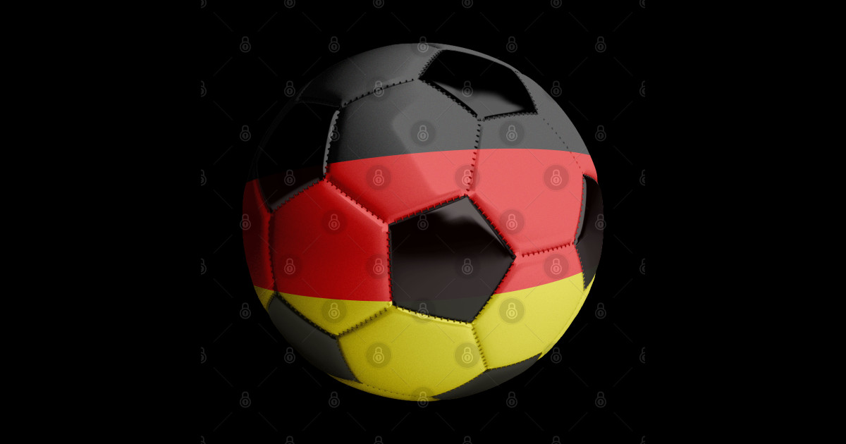 Germany Soccer Ball - Germany Soccer Ball World Cup - Sticker | TeePublic
