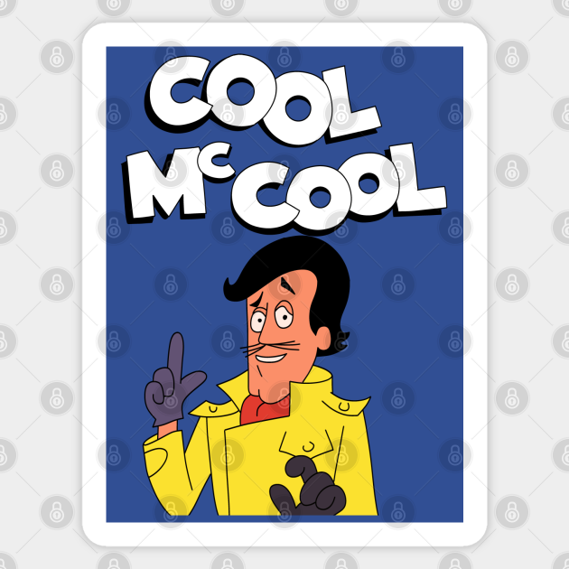 Cool McCool Classic 60’s Cartoon - Cool Mccool - Sticker | TeePublic