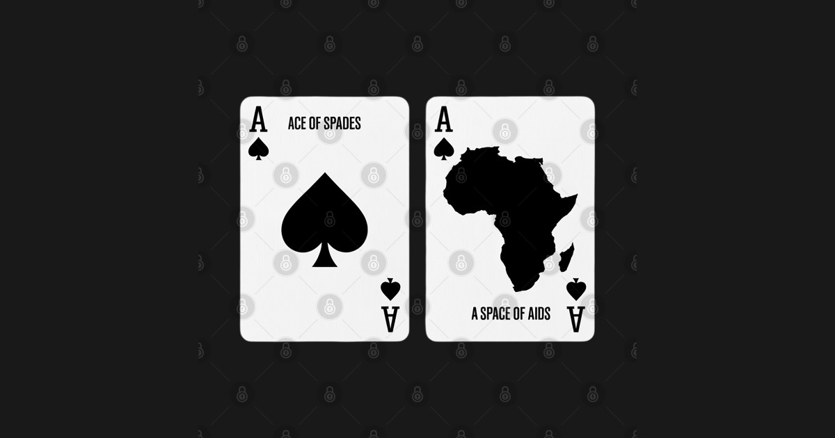 Ace of Spades Space of Aids - Ace Of Spades Space Of Aids - T-Shirt ...