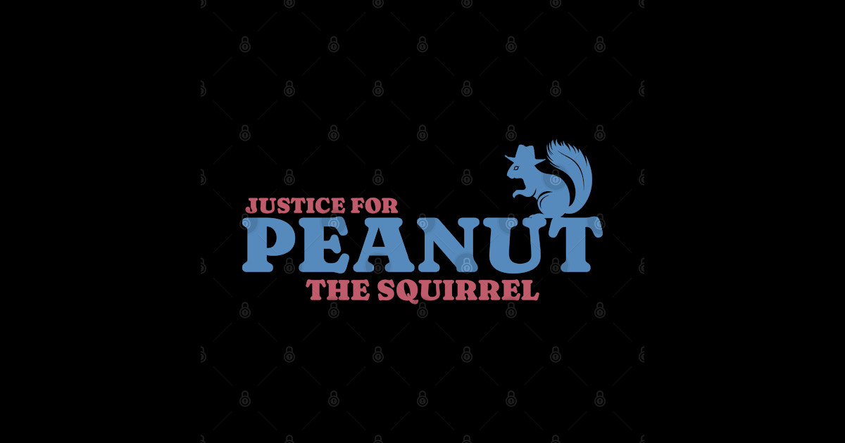 Justice For Peanut-The Squirrel - Justice For Peanut - Sticker | TeePublic