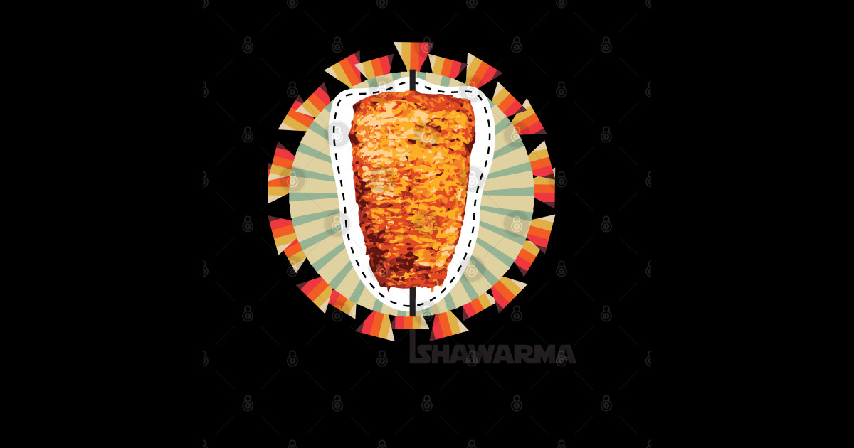 Shawarma - Shawarma - Sticker | TeePublic