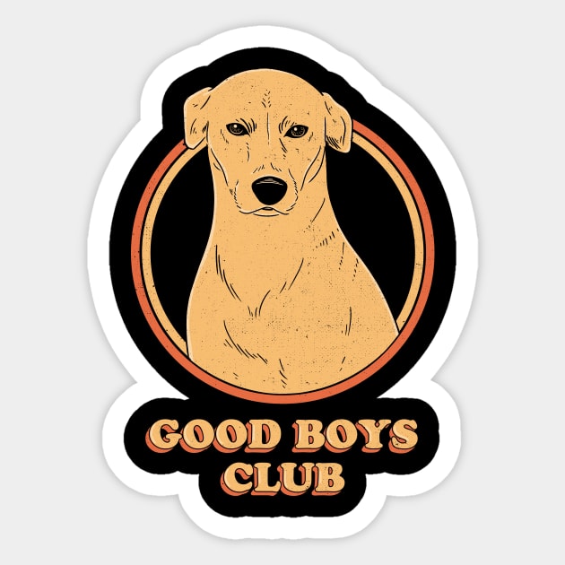 Good Boys Club - Dog Lover - Sticker | TeePublic
