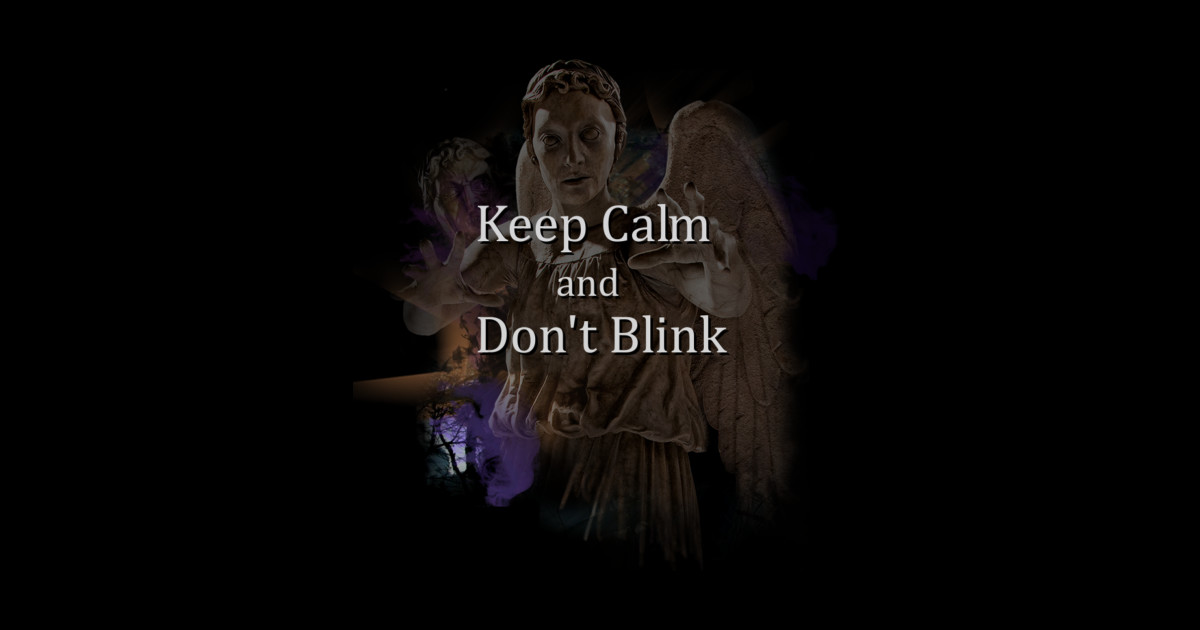 Weeping warning - Doctor Who - Sticker | TeePublic