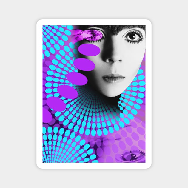 60s Supermodel Penelope Tree 2 - Penelope Tree - Magnet | TeePublic