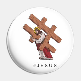 Jesus Christ Thumbs Up Pins and Buttons for Sale | TeePublic