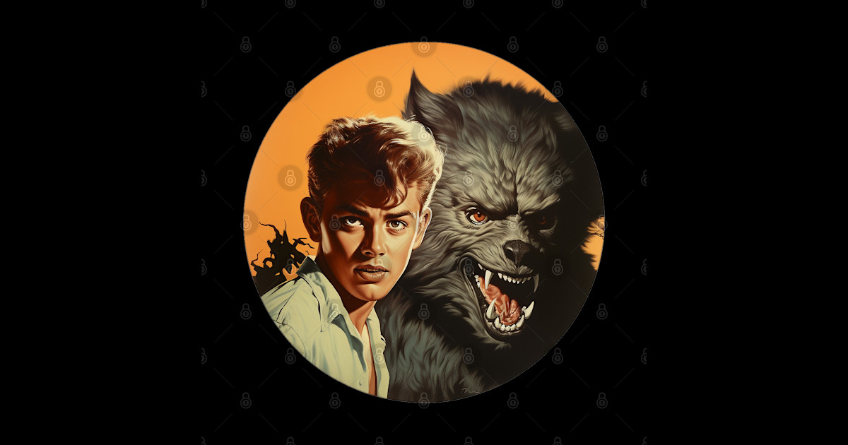 Teenage Werewolf! - Werewolf - Sticker | TeePublic