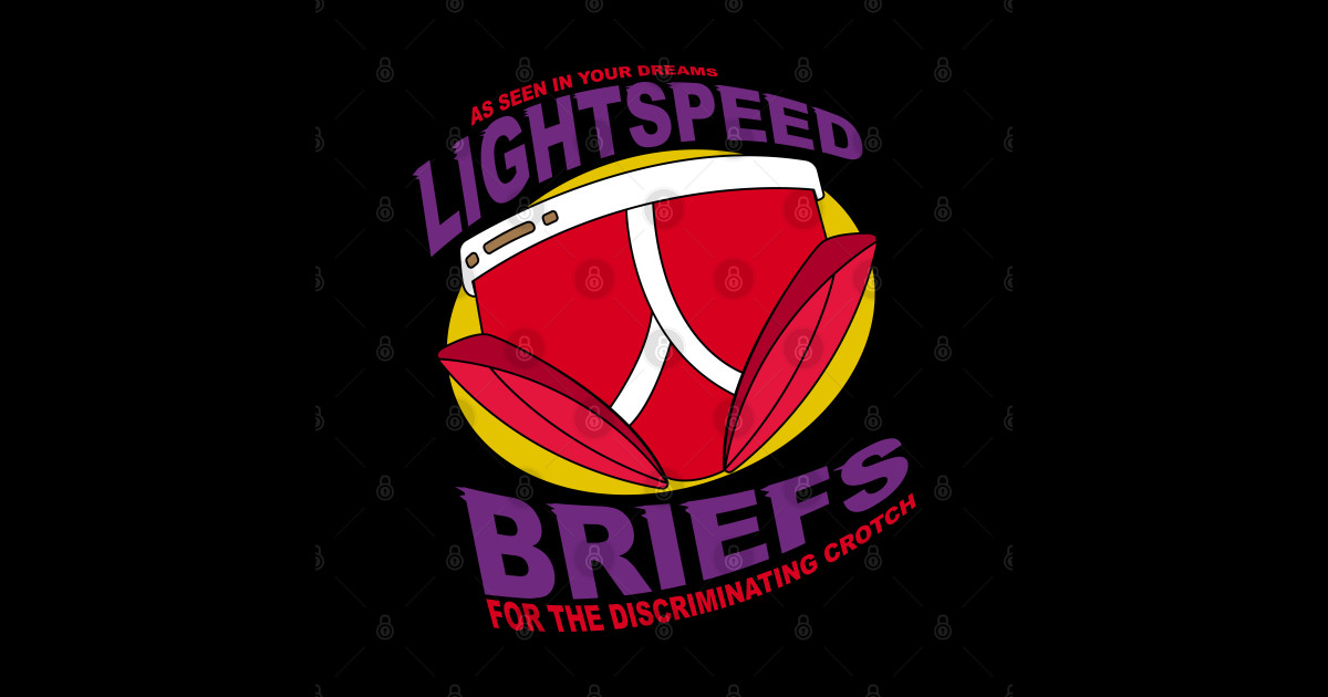 Lightspeed Briefs - Lightspeed Briefs - Sticker | TeePublic