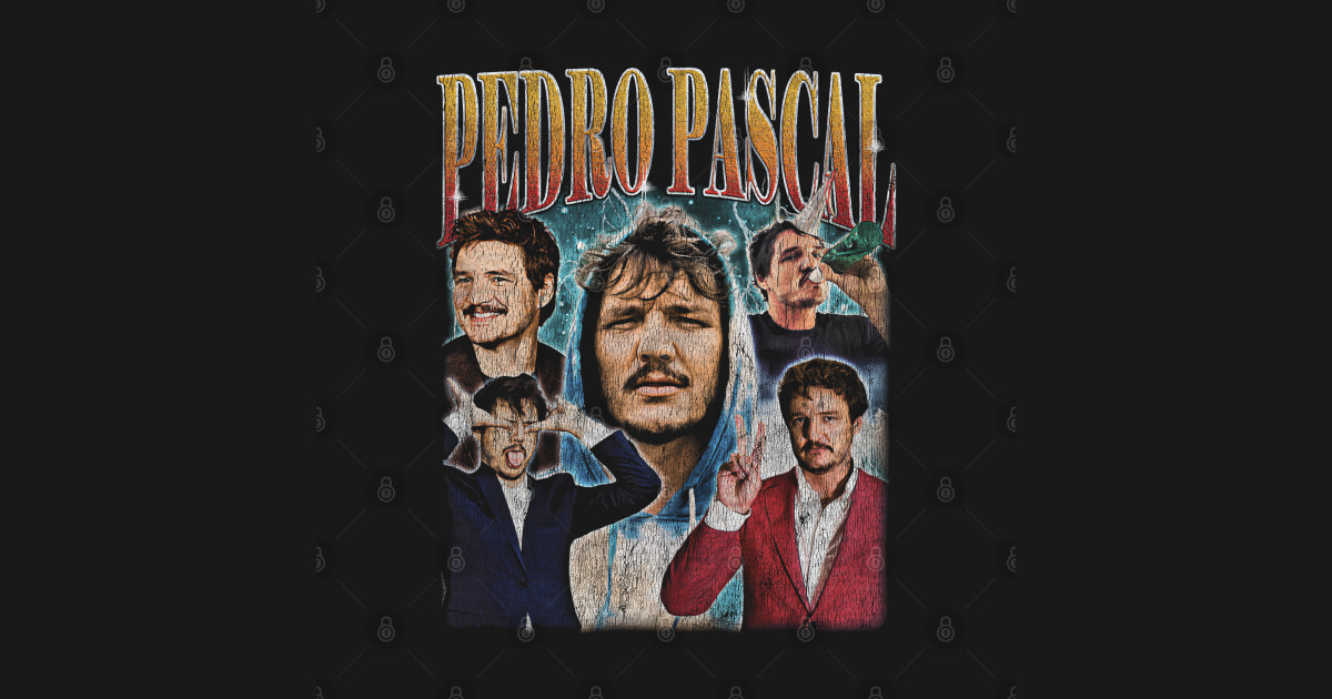 Pedro Pascal Vintage - Pedro Pascal - T-Shirt | TeePublic
