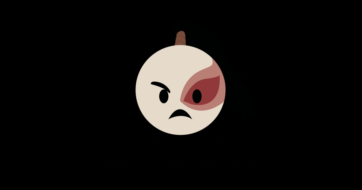 Angry Zuko emoji 1 "I don't need any calming tea!" - Prince Zuko - Hat ...