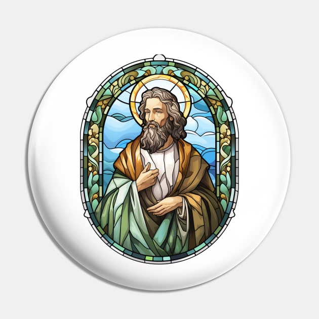 Saint Jude San Judas - Saint Jude - Pin | TeePublic