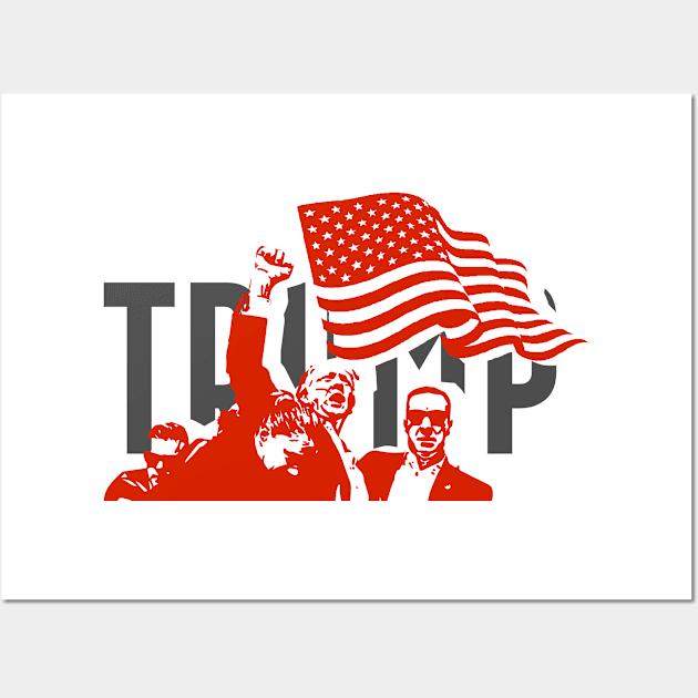 Trump Assassination Attempt - Trump 2024 - Posters and Art Prints ...