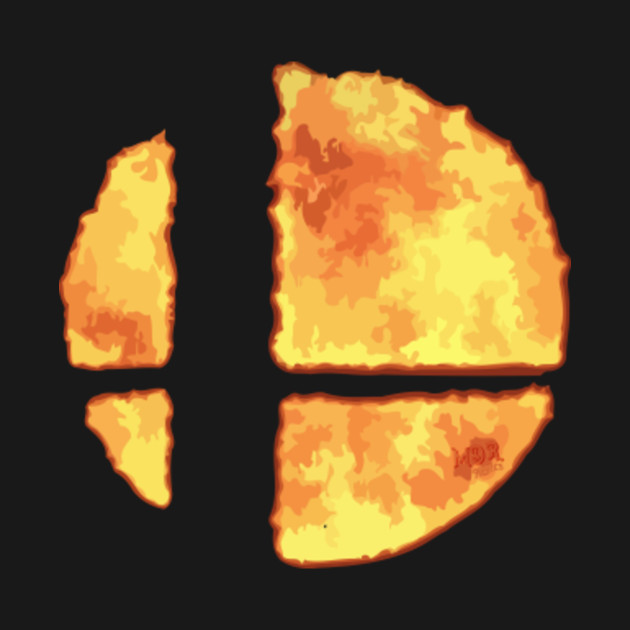 Smash Bros Fireball - Super Smash Bros - T-Shirt | TeePublic