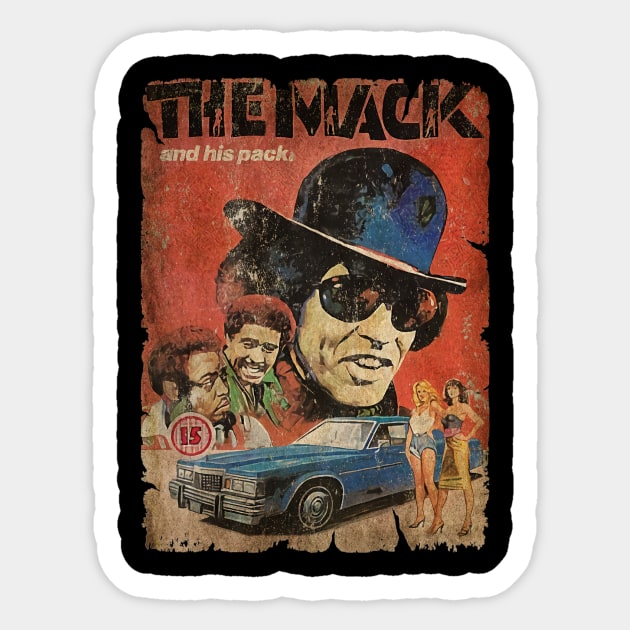 THE MACK Vintage Color - The Mack - Sticker | TeePublic