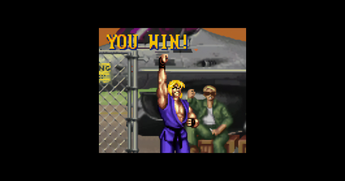 Street Fighter II' Ken You Win - Street Fighter Ii - Posters and Art ...