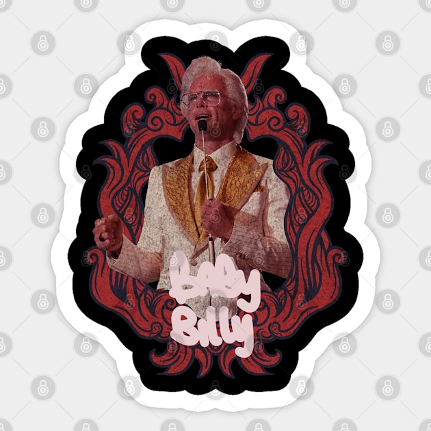 Baby Billy - aesthetic style - Baby Billys Bible Bonkers - Sticker ...