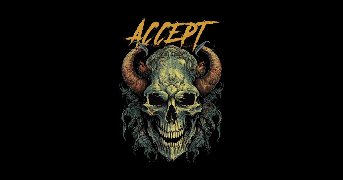 ACCEPT BAND - Accept Band - Sticker | TeePublic