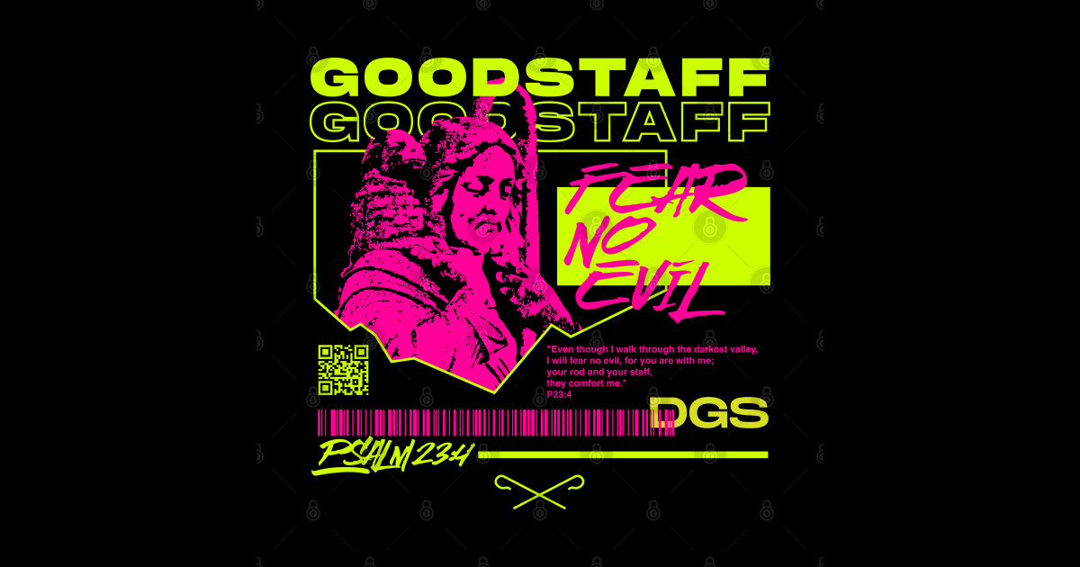 DGS FEAR NO EVIL V1 - Weckywerks - Sticker | TeePublic