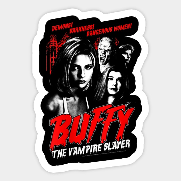 buffy the vampire slayer - Buffy The Vampire Slayer - Sticker | TeePublic
