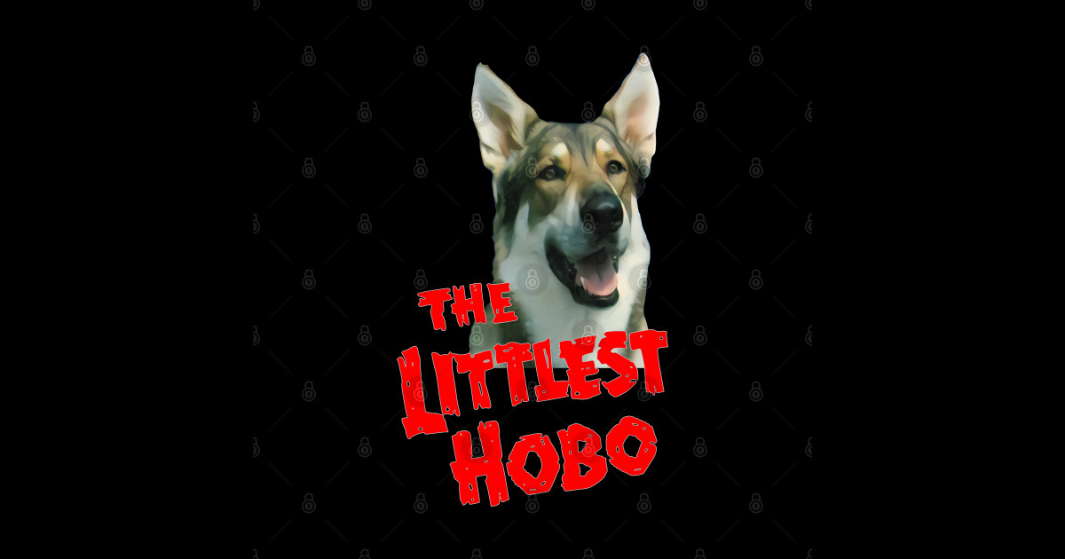 The Littlest Hobo - 60s Kids Tv Show - Classic Tv Shows - Sticker ...