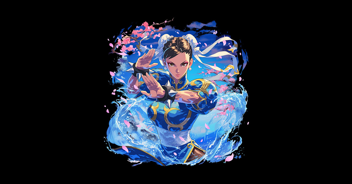 chun li - Chun Li - Sticker | TeePublic