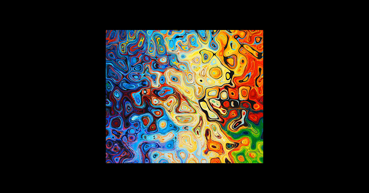 Color mix Pattern - Pattern - Posters and Art Prints | TeePublic