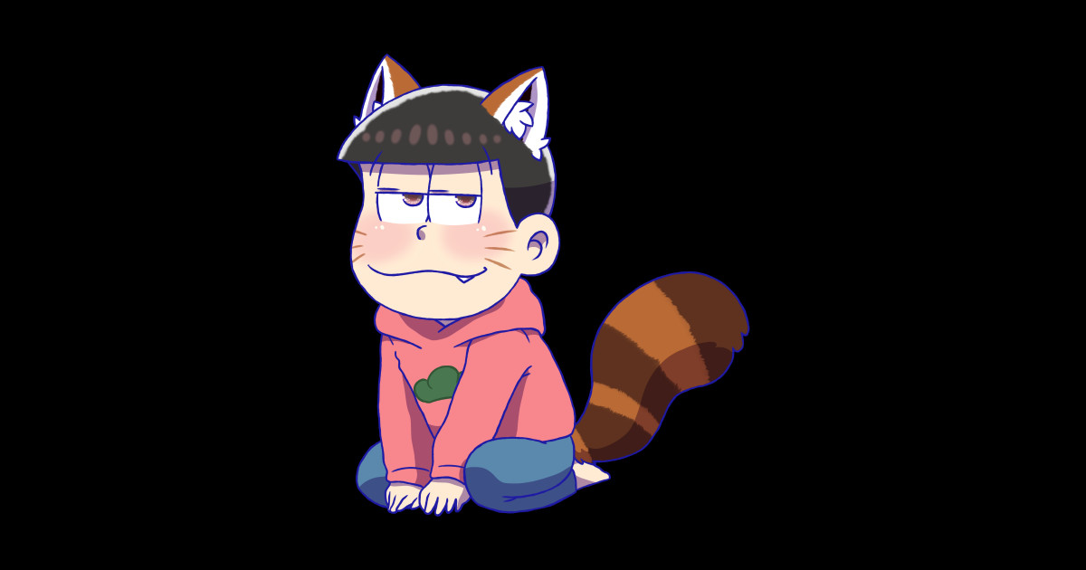 Osomatsu-san : Osomatsu chibi (Red Panda) - Osomatsu San - Sticker ...