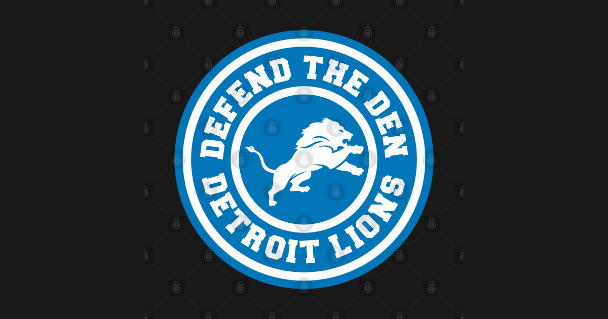 DEFEND THE DEN - Detroit Lions - Hoodie | TeePublic