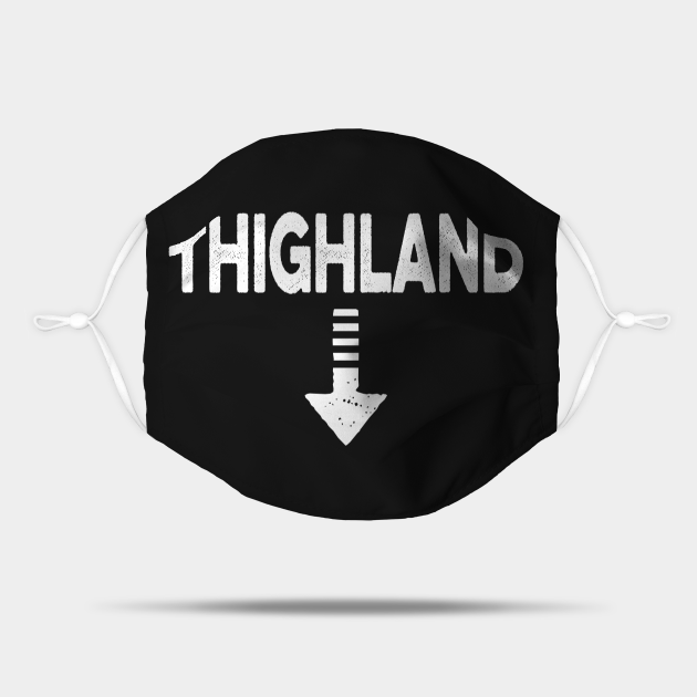 Thighland Vote Funny Yo-semite Anti Trump Meme - Thighland - Mask ...