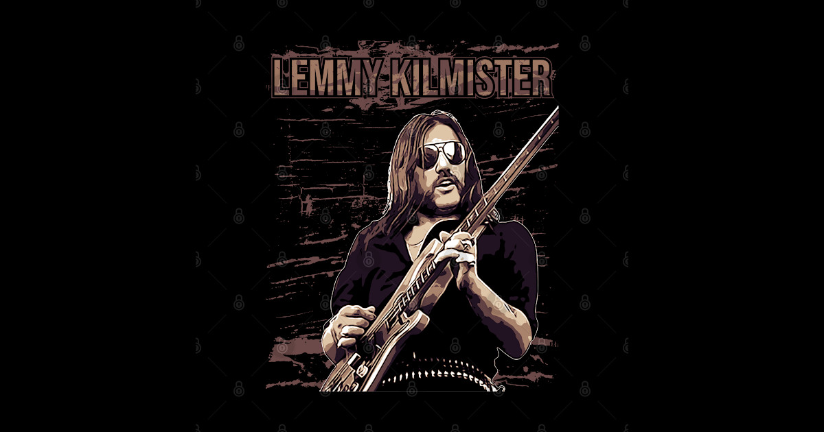 Lemmy Kilmister - Lemmy Kilmister - Sticker | TeePublic