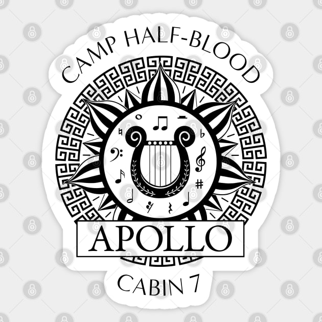 Apollo Logo - Apollo - Sticker | TeePublic