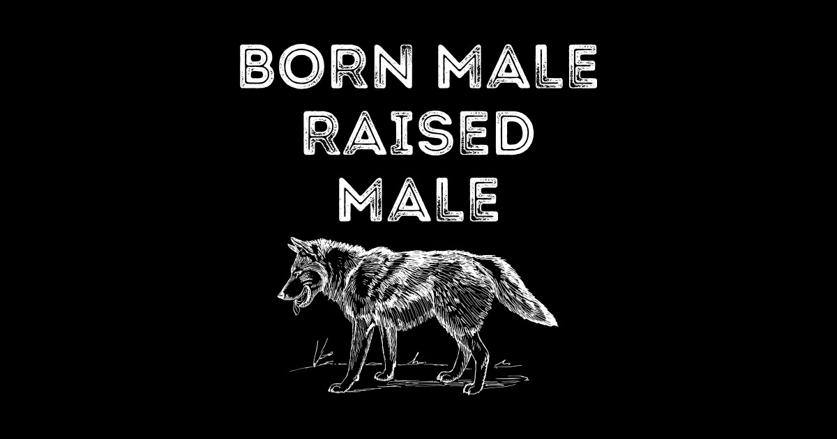 Born Male Raised Male - Born Male - Posters and Art Prints | TeePublic