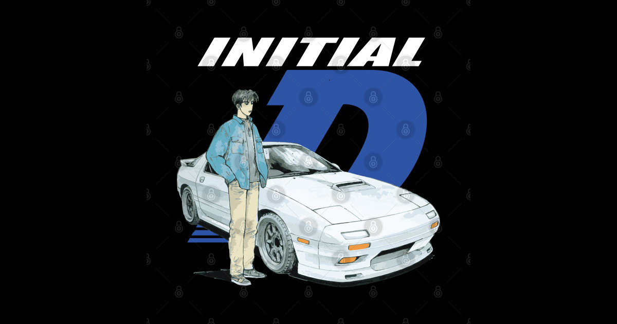 Initial D FC RX7 Stage 1 Drifting - Ryosuke Takahash RedSuns - Initial ...