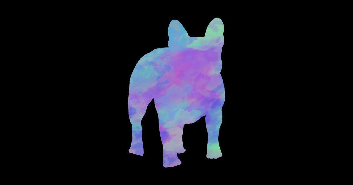 Rainbow Pastel French Bulldog - Frenchie - T-Shirt | TeePublic