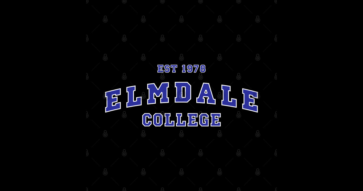Elmdale College - Schitt's Creek - Schitts Creek - T-Shirt | TeePublic
