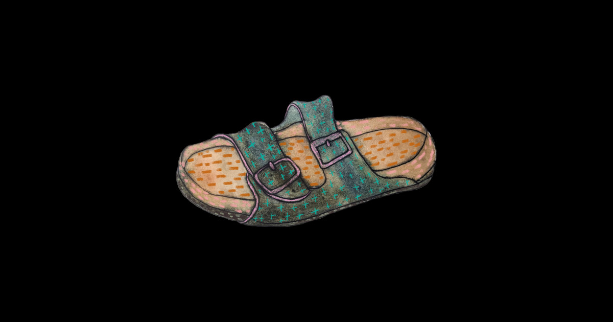 Birken Sandal - Sandal - Sticker | TeePublic