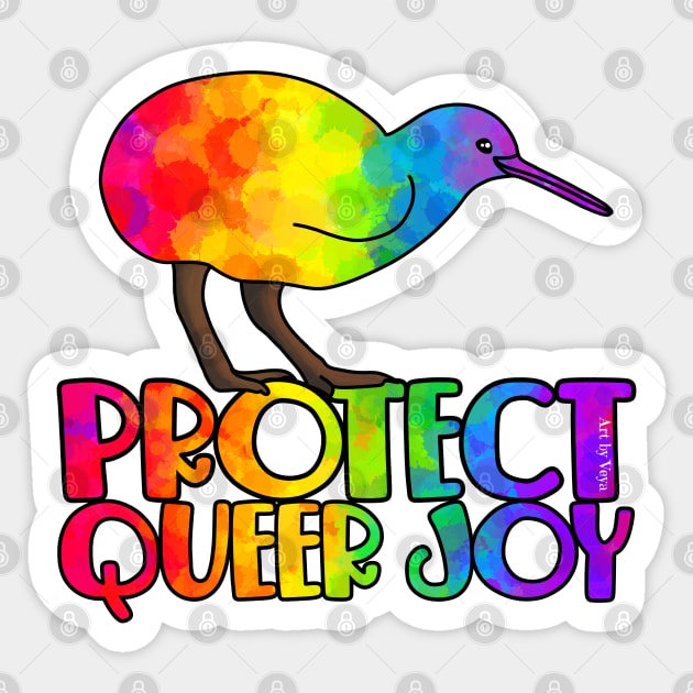 Protect Queer Joy - Queer - Sticker | TeePublic