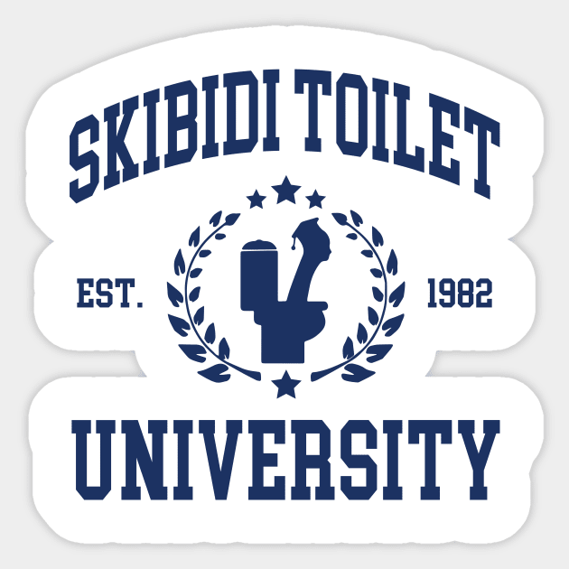 Retro Skibidi University Toilet Funny Skibidi Meme Men Women - Skibidi ...