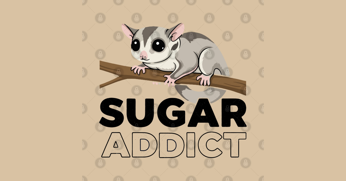 Sugar Addict - Sugar Addict - T-Shirt | TeePublic
