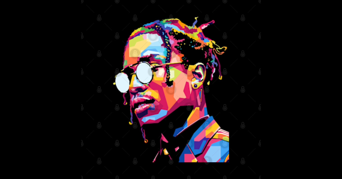 Rapper Wpap Art - Rapper - Sticker | TeePublic