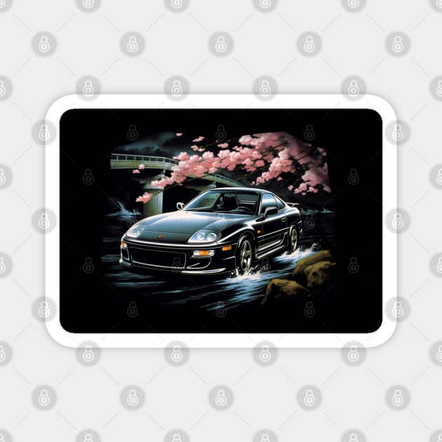 Toyota Supra MK4 - Supra - Magnet | TeePublic