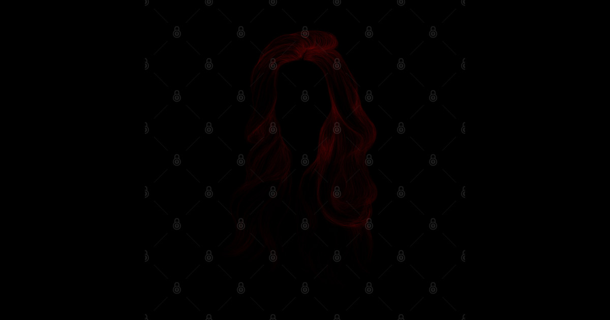 Wavy Hair - Wavy Hair - Sticker | TeePublic