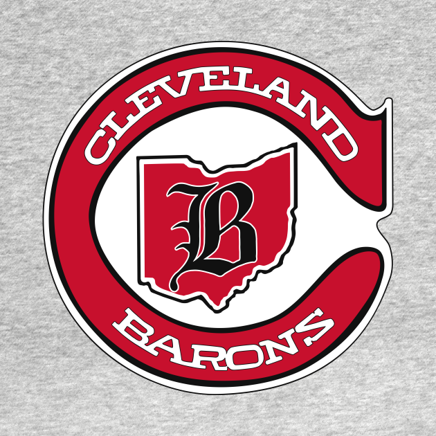 DEFUNCT - Cleveland Barons Hockey - Cleveland - T-Shirt | TeePublic